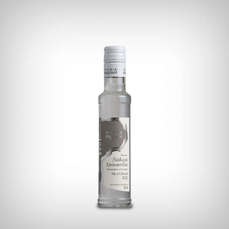 Rakija komovica 0,20 l – Vina Prodan